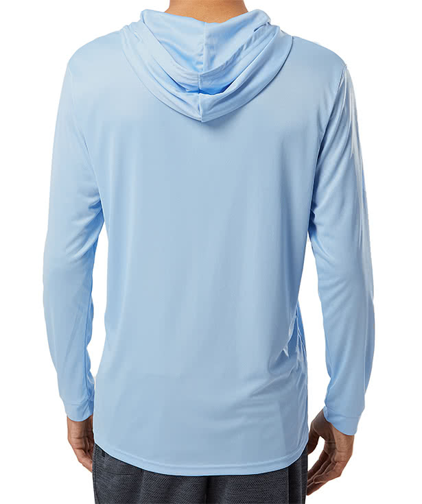 Custom Paragon Bahama UPF 50 Hooded Long Sleeve Performance Shirt ...