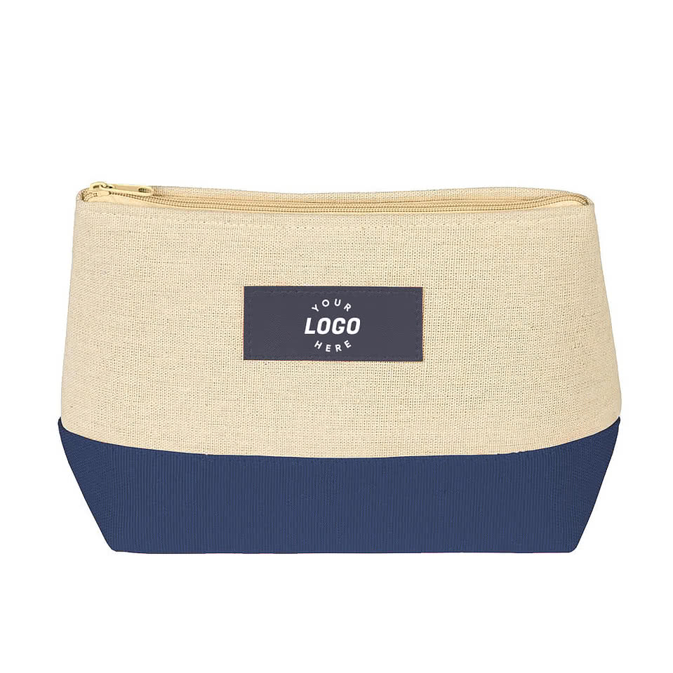 Custom Zippered Pouch with Color Accent - Design Pouches Online at ...