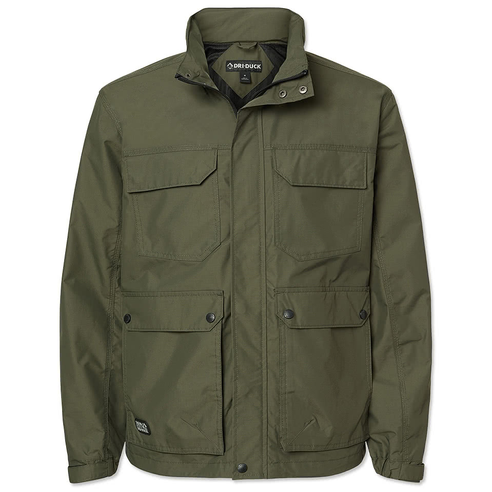 Custom Dri Duck Field Rain Jacket - Design Rain Jackets Online at ...
