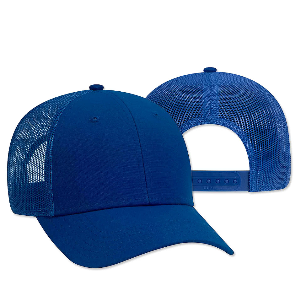 Custom Otto Cap Low Profile Solid Trucker Hat - Design Trucker Hats ...
