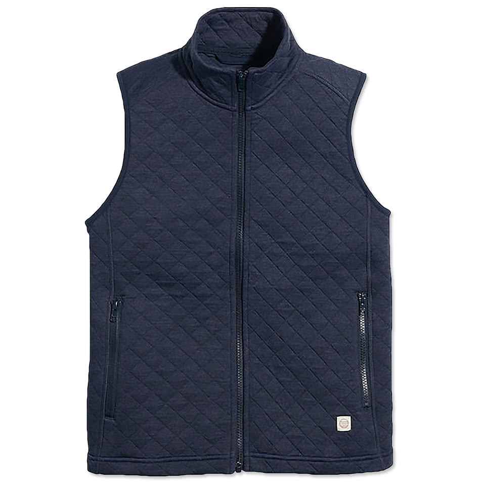 Custom Marine Layer Women's Corbet Quilted Vest - Design Women's Vests ...
