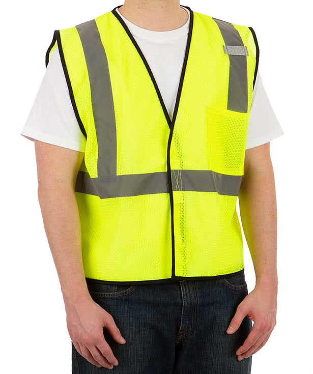 Custom Kishigo Class 2 Mesh Safety Vest - Design Safeties Online at ...