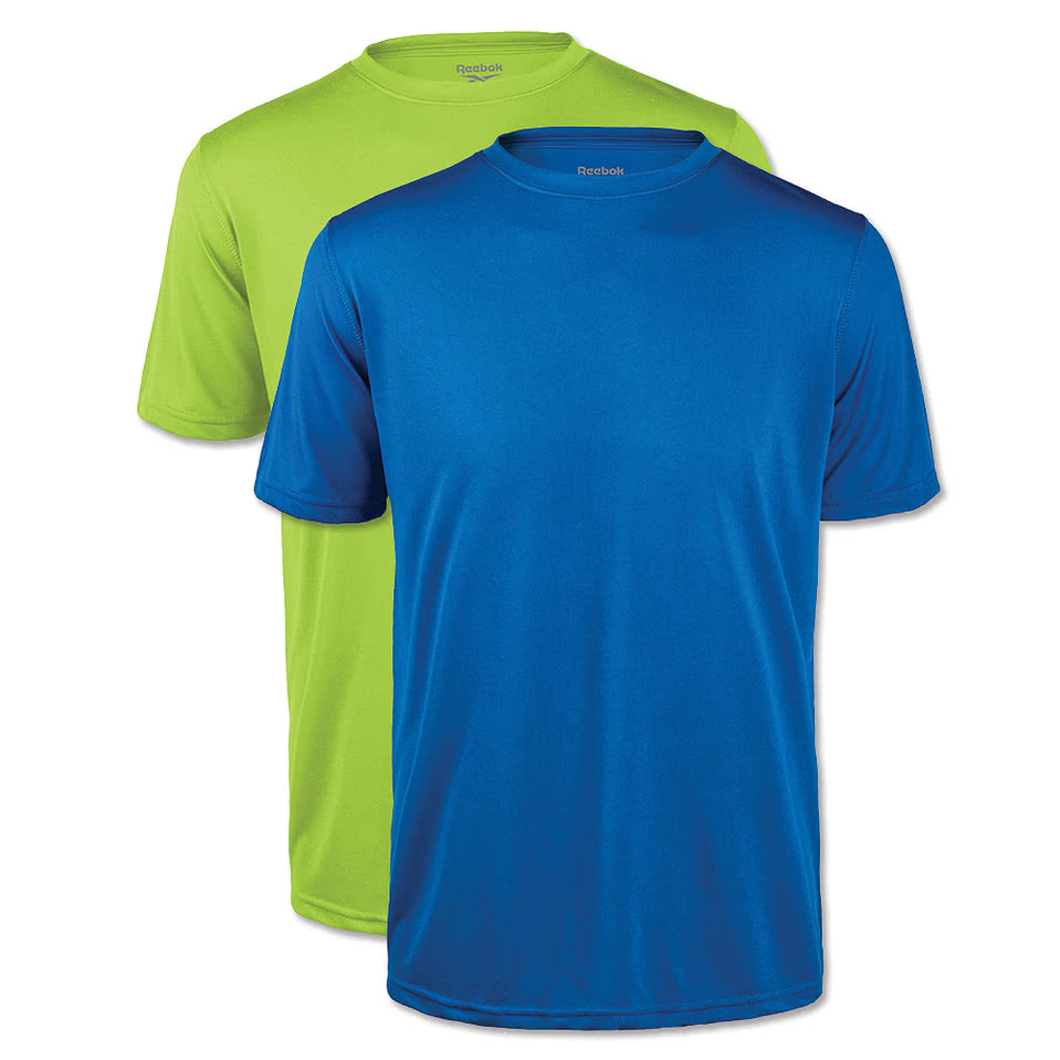 Custom Reebok Performance Shirt - Design Short Sleeve Performance ...