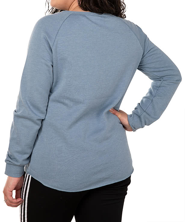 Custom Independent Trading Women's California Wave Wash Crewneck ...