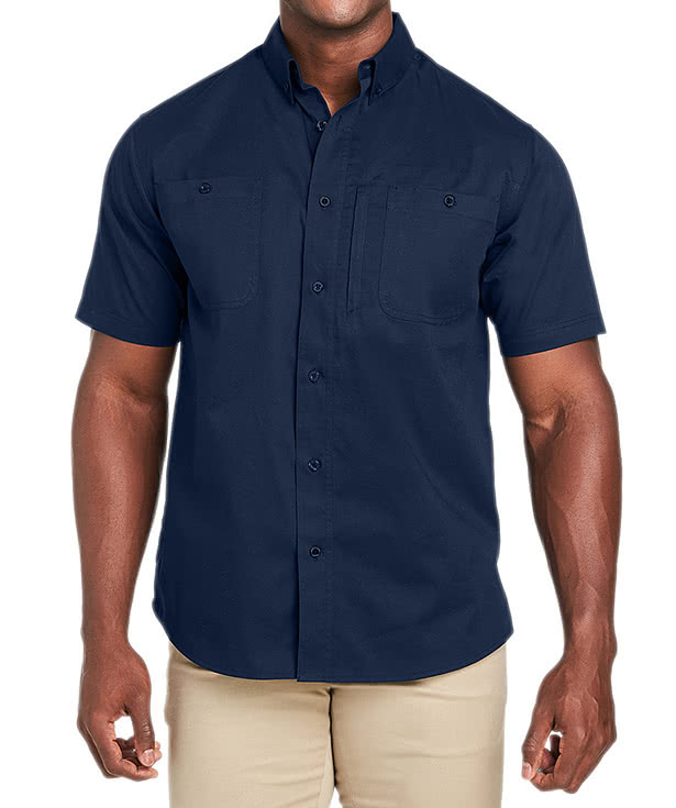 Custom Harriton Advantage Short Sleeve Work Shirt - Design Work Shirts ...