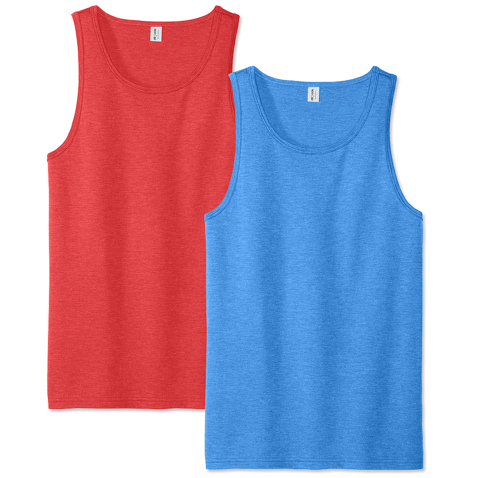 Custom Allmade Tri-Blend Tank - Design Tank Tops & Sleevelesses Online ...