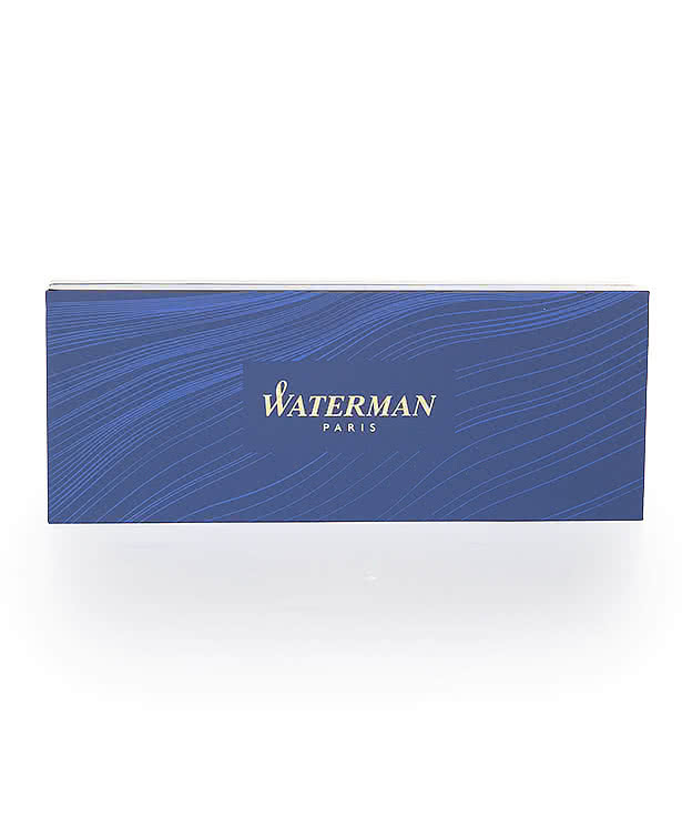 Custom Laser Engraved Waterman Hemisphere Ballpoint Pen (blue ink ...