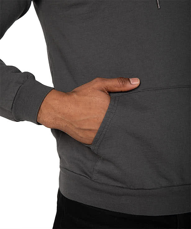 Custom Royal Apparel USA-Made Organic Pullover Hoodie - Design Hoodies ...
