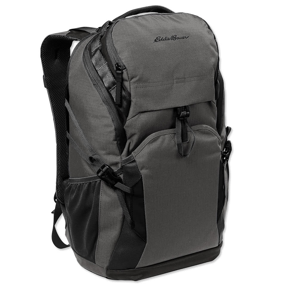 Custom Eddie Bauer Tour Ripstop 17" Computer Backpack - Design ...