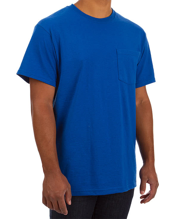 Custom Jerzees 50/50 Pocket T-shirt - Design Short Sleeve T-shirts ...