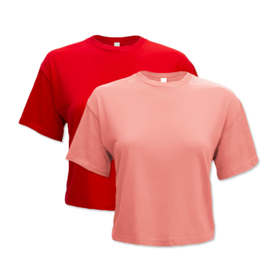 Custom Next Level Women's Ideal Crop T-shirt - Design Women's Short ...