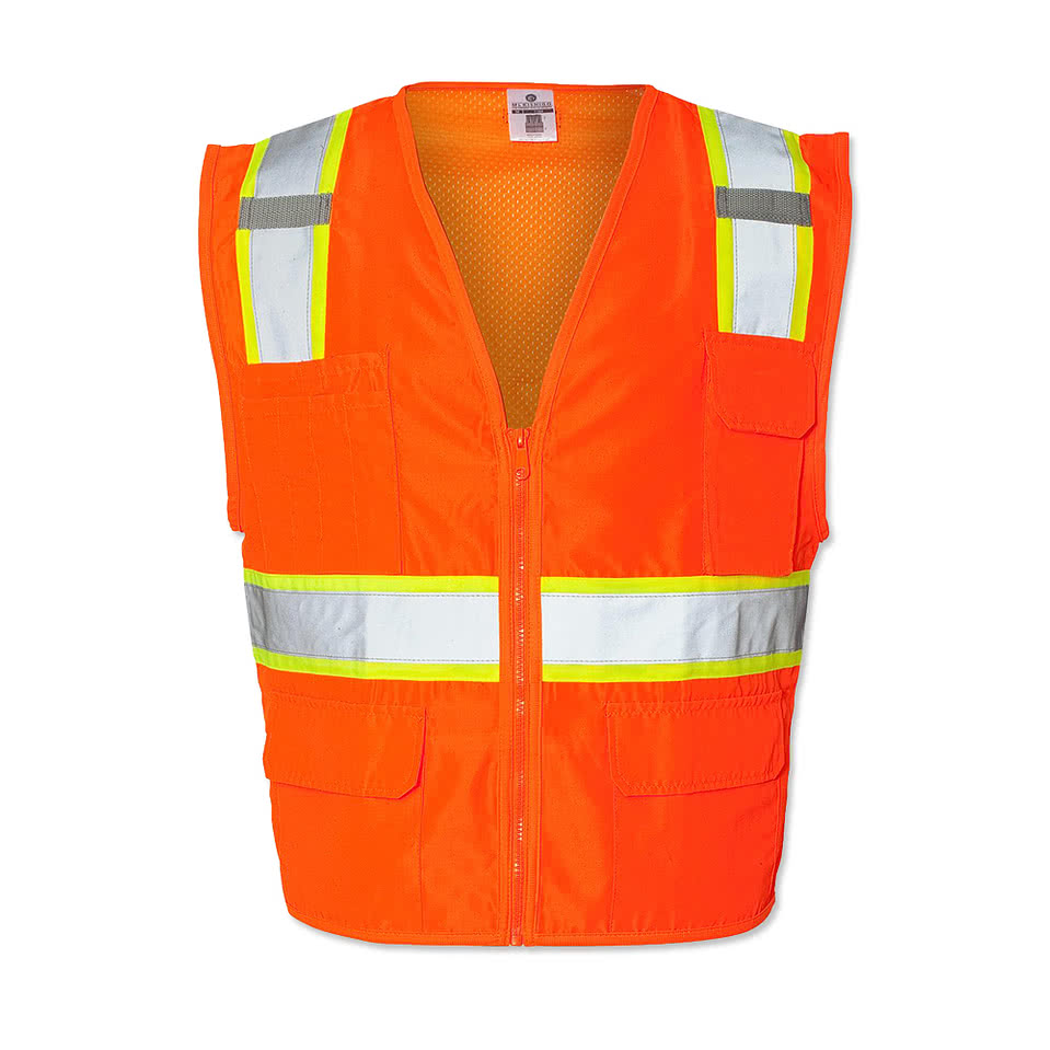 Custom Kishigo Class 2 Contrast Safety Vest - Design Safeties Online at ...