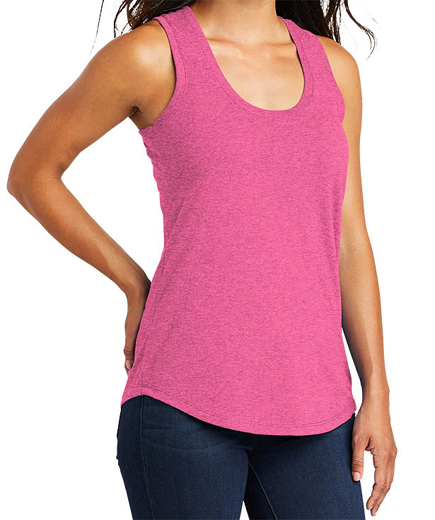 Custom District Women's Tri-Blend Racerback Tank - Design Women's Tank ...