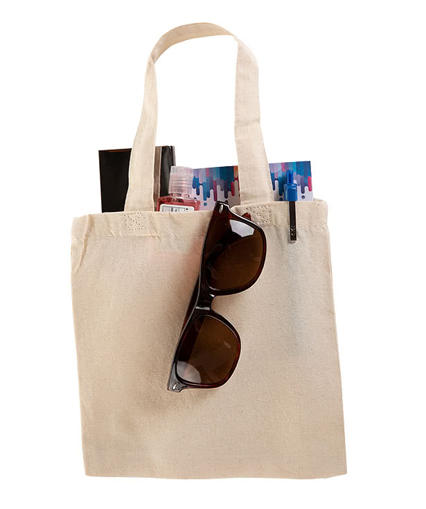 Custom Small Lightweight Cotton Canvas Tote Bag - Design Tote Bags ...