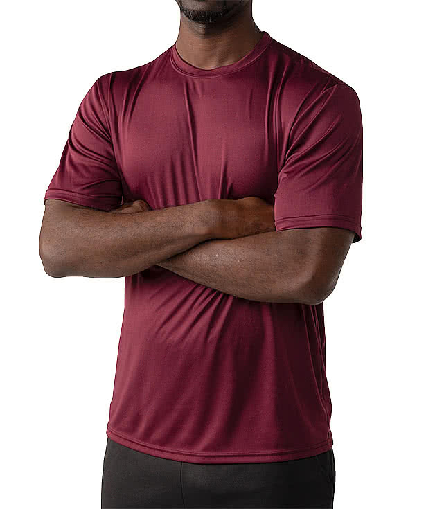 Custom A4 Promotional Performance Shirt - Design Short Sleeve ...