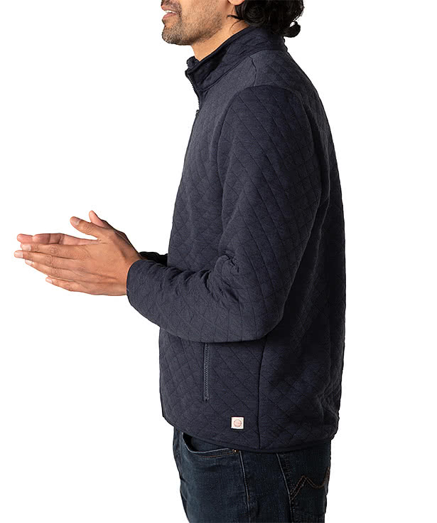 Custom Marine Layer Corbet Quilted Jacket - Design Full Zip Sweatshirts ...