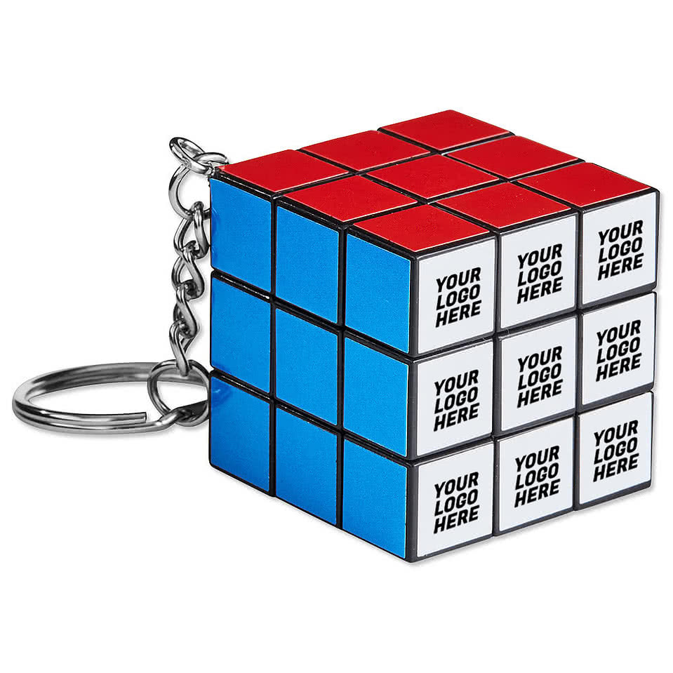 Custom Micro Rubik's Cube Keychain - Design Keychains Online at ...