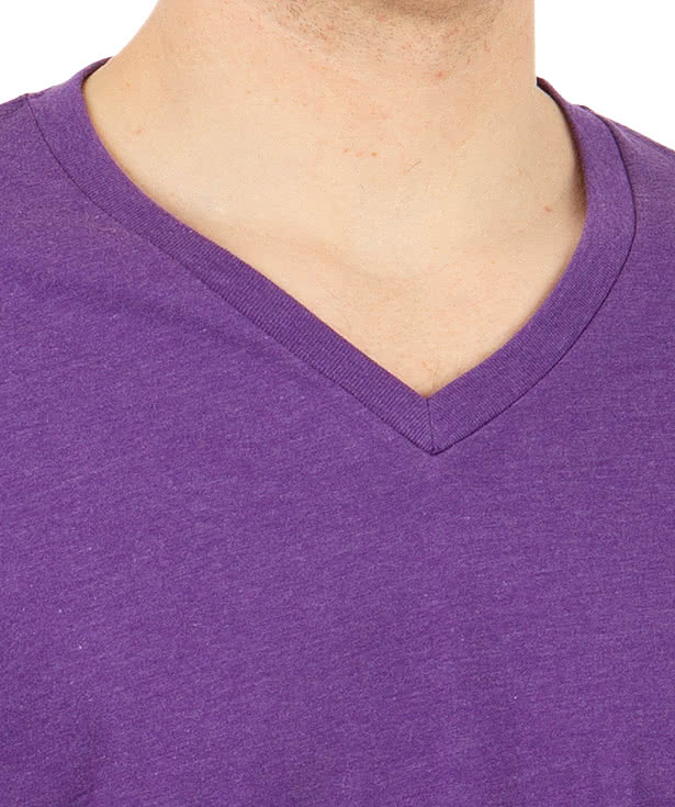 Custom Next Level Jersey Blend V-Neck T-shirt - Design Short Sleeve T ...