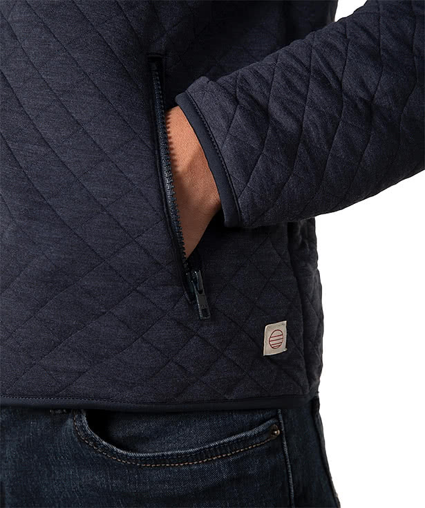 Custom Marine Layer Corbet Quilted Jacket - Design Full Zip Sweatshirts ...