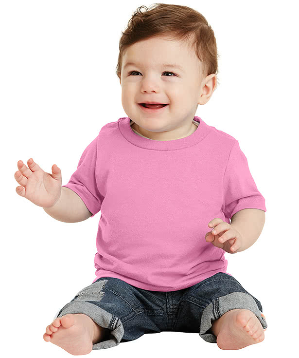 Custom Port & Company Infant Core Cotton T-shirt - Design Babies Online ...