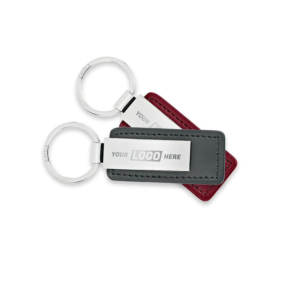 Custom Laser Engraved Leatherette Keychain - Design Keychains Online at ...