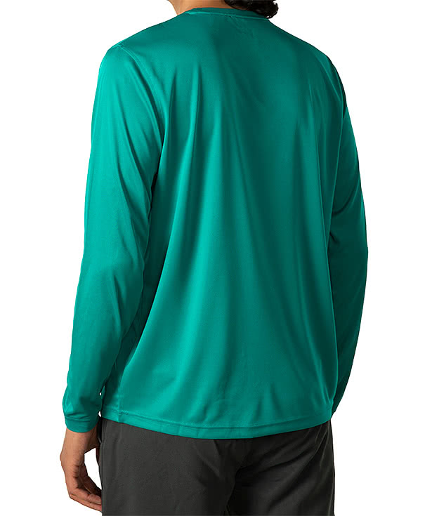 Custom Clique by Cutter & Buck Spin Eco UPF 50 Long Sleeve Performance ...