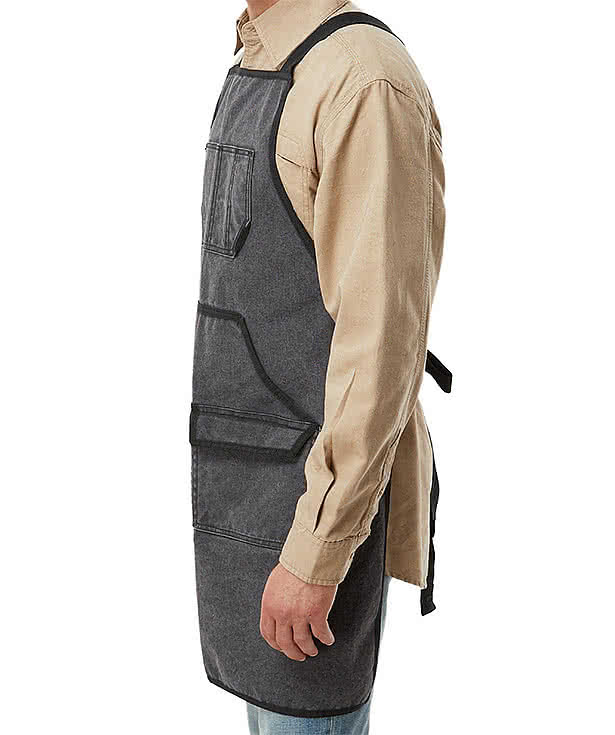 Custom Dri Duck Workman's Full Length Apron - Design Aprons Online at ...