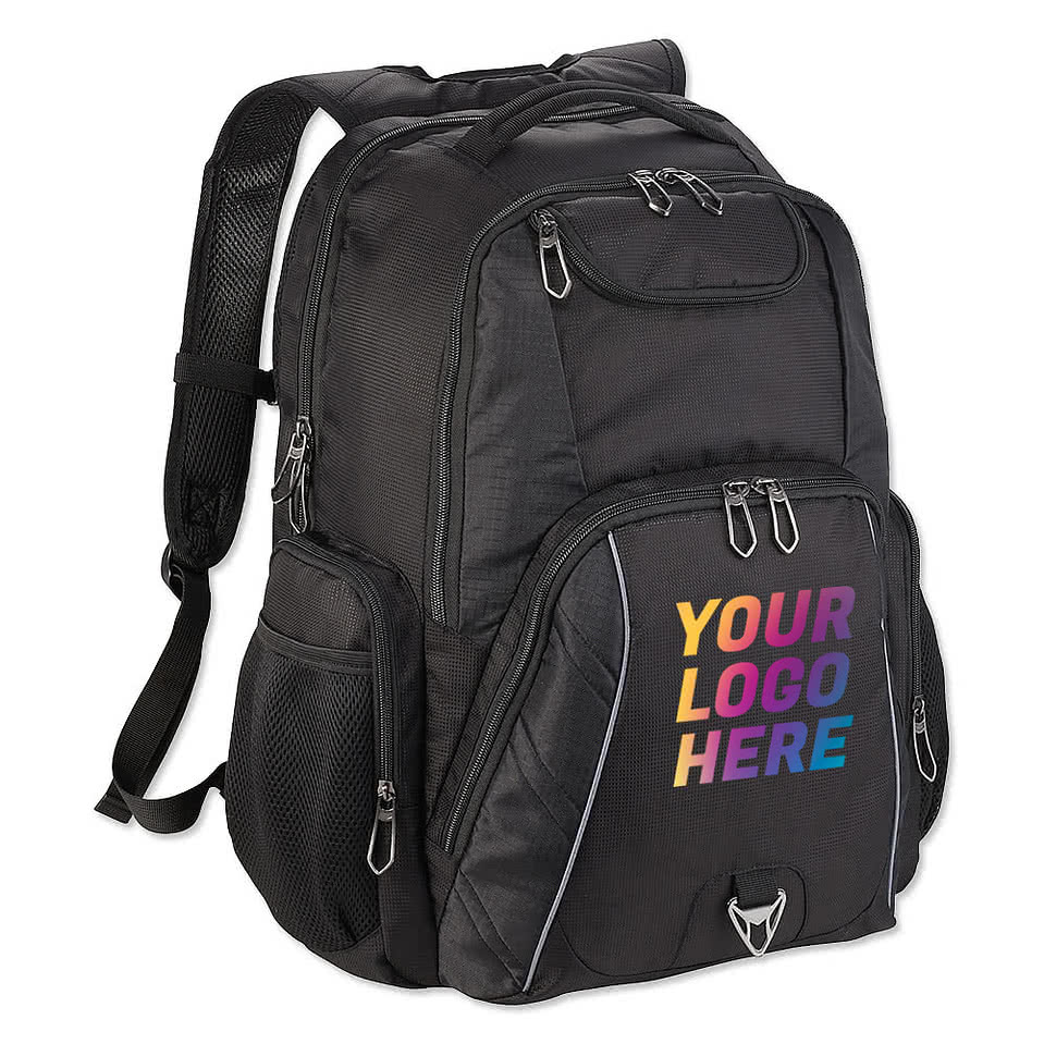 Custom Rainier TSA Charging 17" Computer Backpack - Design Backpacks ...