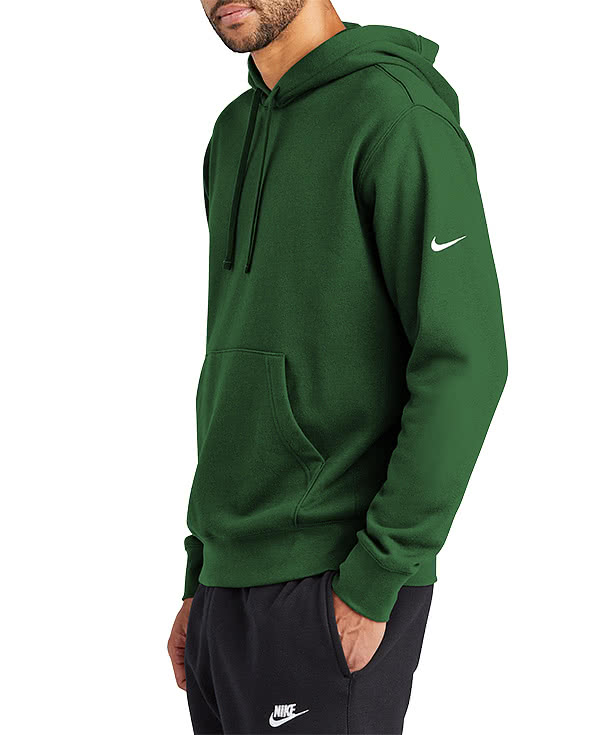 Custom Nike Club Fleece Sleeve Swoosh Pullover Hoodie - Design Hoodies ...