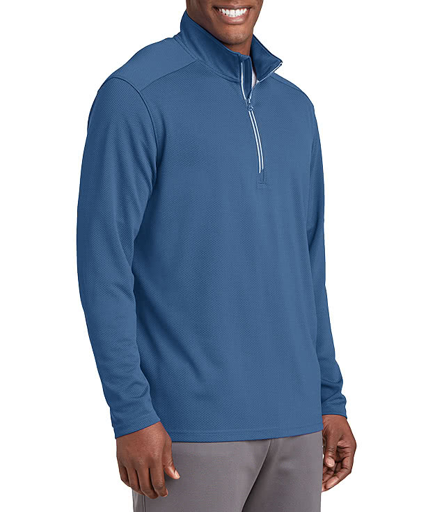 Custom Sport-Tek Sport-Wick Quarter Zip Performance Pullover - Design ...