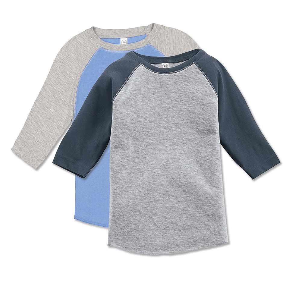 Custom Rabbit Skins Toddler Raglan T-shirt - Design Toddlers Online at ...