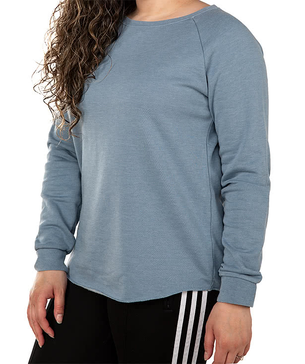 Custom Independent Trading Women's California Wave Wash Crewneck ...