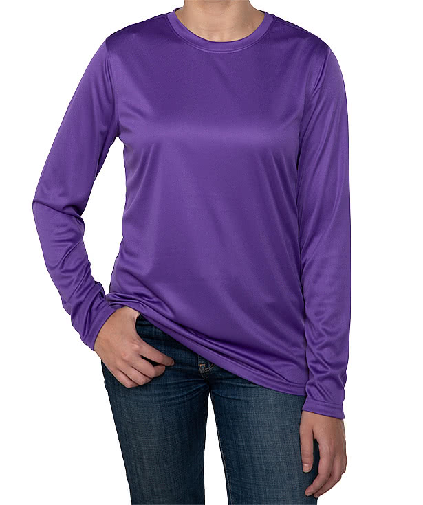 Custom Clique by Cutter & Buck Women's Spin Eco UPF 50 Long Sleeve ...