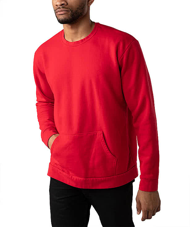 Custom Next Level Pocket Crewneck Sweatshirt - Design Crewneck ...