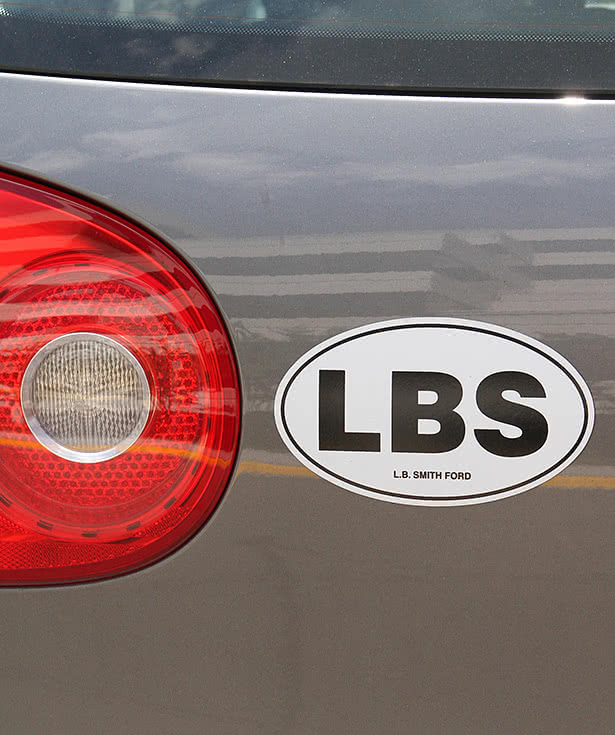 Design Custom Printed 5.75 in. x 3.375 in. Oval Car Magnets w/ contrast ...