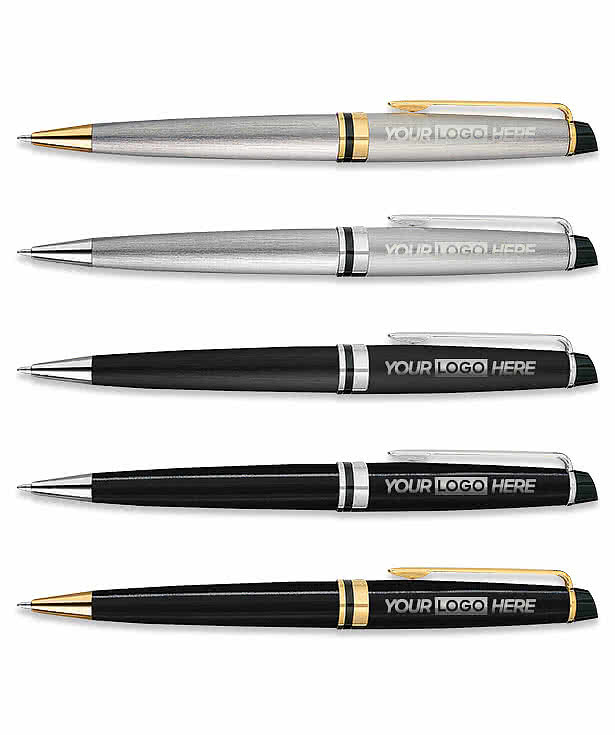 Custom Laser Engraved Waterman Expert Ballpoint Pen (black ink ...