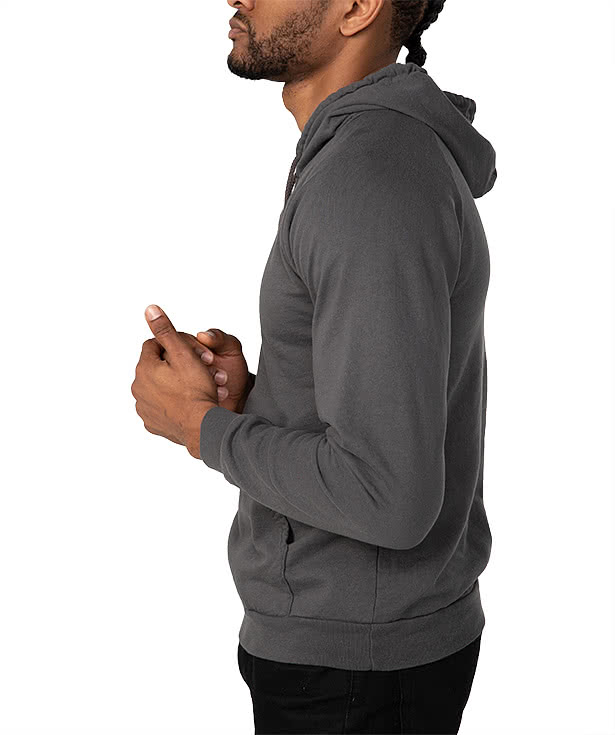 Custom Royal Apparel USA-Made Organic Pullover Hoodie - Design Hoodies ...