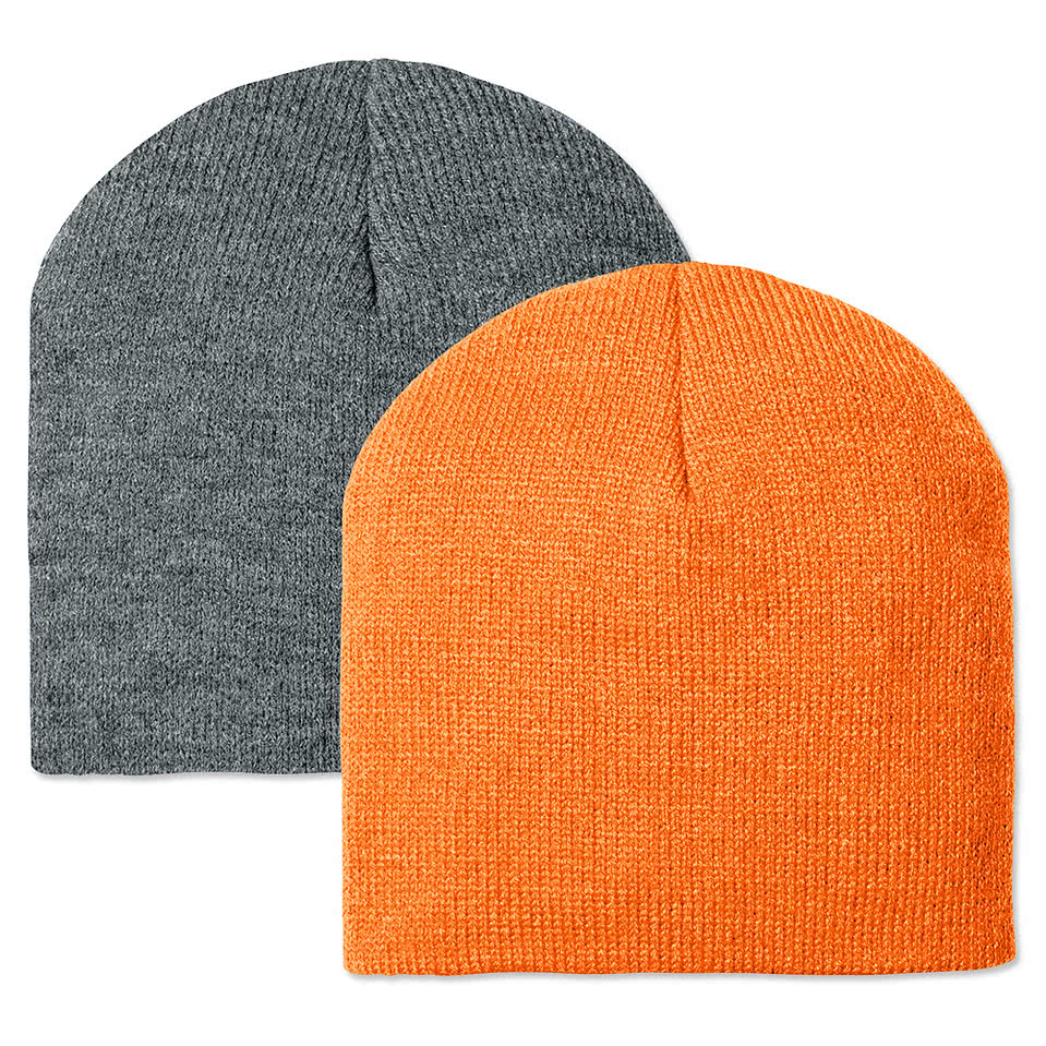 Custom Port & Company Acrylic Beanie - Design Beanies Online at ...